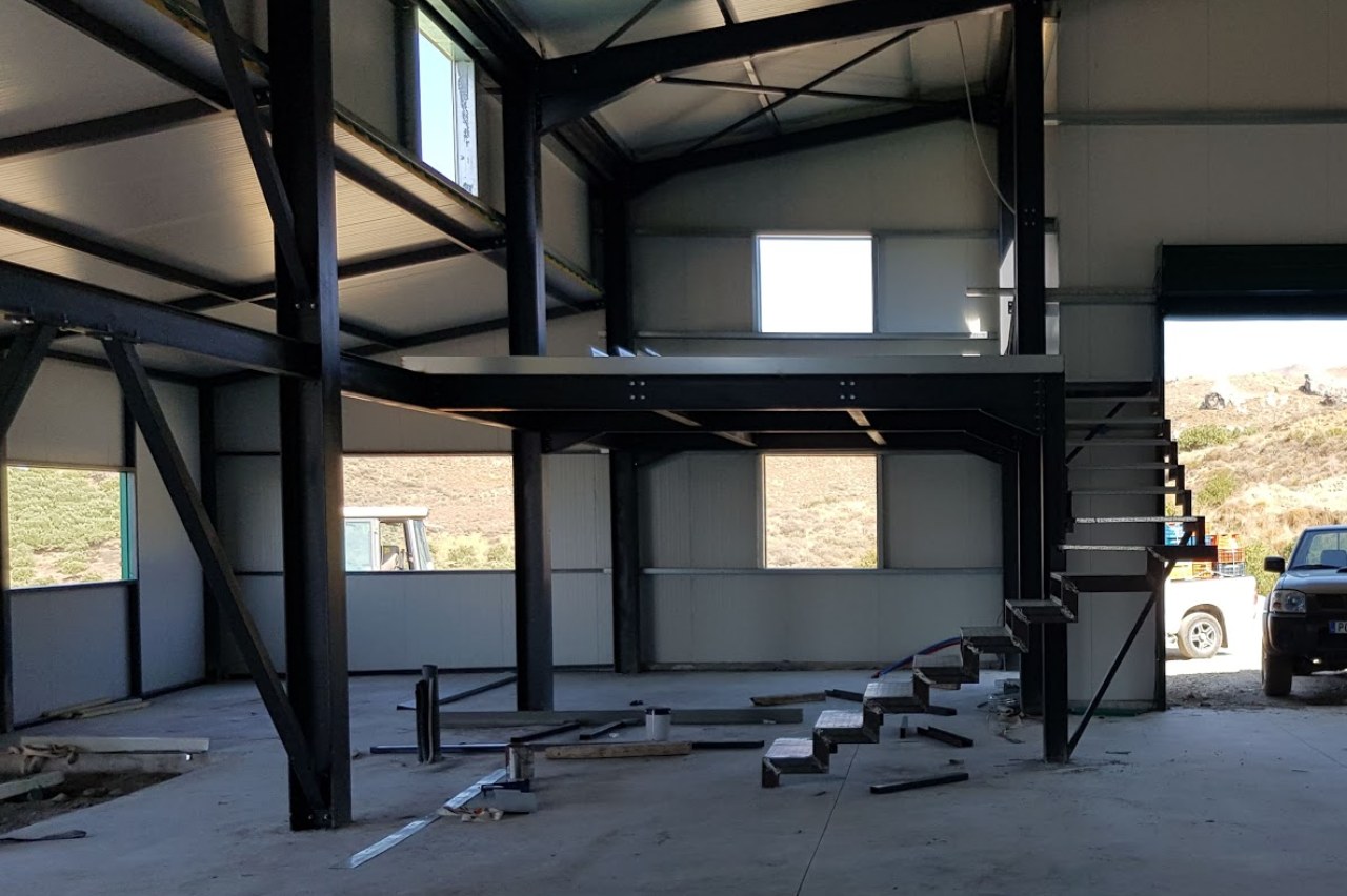 Μεταλλικά κτίρια - Ηράκλειο Κρήτη